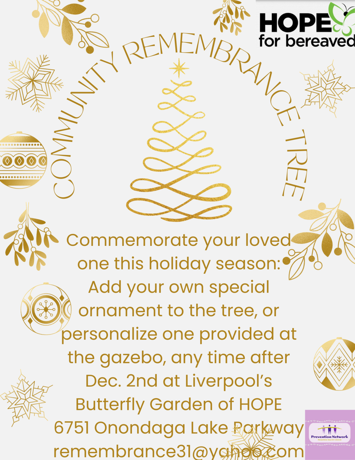 HOPE for Bereaved | As you journey from grief to HOPE